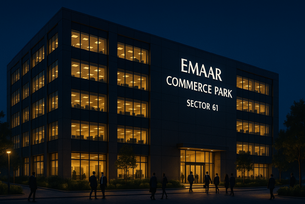 Emaar Commerce Park Gurgaon Iconic Commercial Hub on Golf Course Extension Road - Emaar Commerce ...